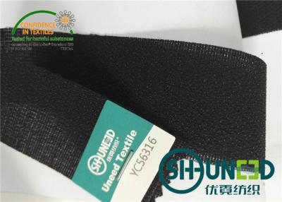 China Double Dot Coating Elastic Waistband Lining And Interlining with Plain Weave for sale