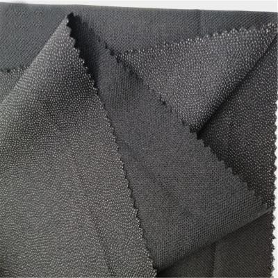 China Shrinkage 50D*50D LDPE Coated Woven Interlining for Tailored Clothing Production for sale