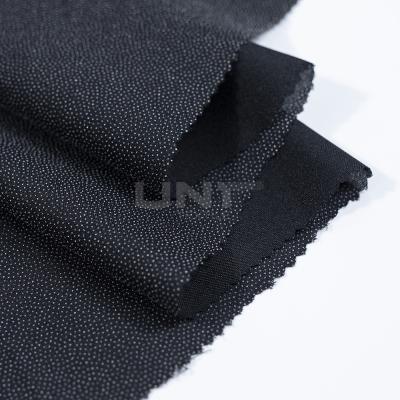 China Woven Interlining for Garment Manufacturing Durable and Stable Plain Weave Fabric for Collars Cuffs and Plackets for sale