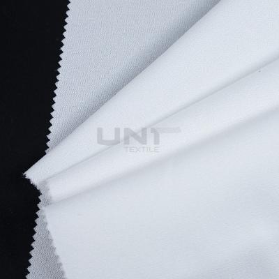 중국 T/C 물자에 자연적인 백색 가용성을 행간에 어구를 삽입하는 보통 직물 셔츠 판매용