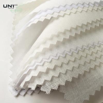 중국 보통 직물 면 솔 셔츠 행간에 어구를 삽입 백색 편평한 코팅 판매용