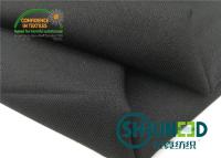 China 100% Polyester Fusible Twill Woven Interlining Fabric With Double Dot for sale