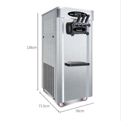 Quality Commercial snack factory ice cream machine/soft ice cream cone making machine/machine for making ice creamfor sale