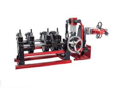 China 4 Clamps Fusion Welding Machine adjustable For HDPE Pipe 160mm for sale