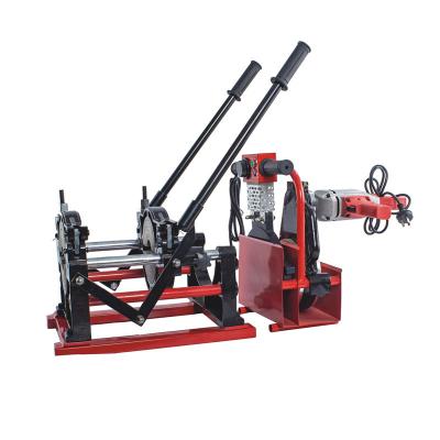 China 90mm HDPE Water Pipe Fusion Welding Machine SHT250-2/4(A) Automatic Poly for sale