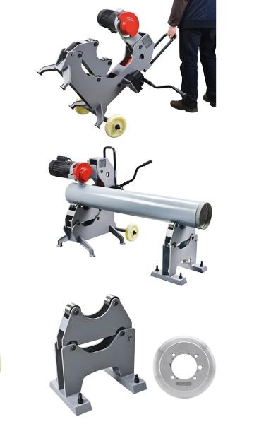 Quality Easily Cuts Electric Pipe Cutter With 23 Rpm Speed And 180kgs Weight for sale