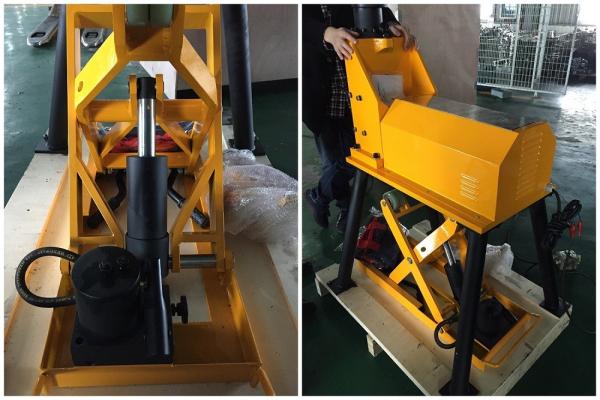 Quality STG24A 8'' - 24'' steel pipe Roll Groover Machine for heavy duty couplings and for sale
