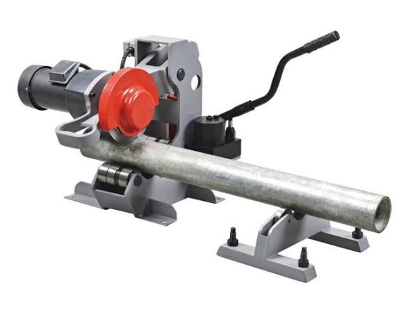 Quality STC8A HSS Cutting Blade Electric Pipe Cutters On Site Steel Pipe Cutters 23 Rotations/Min for sale
