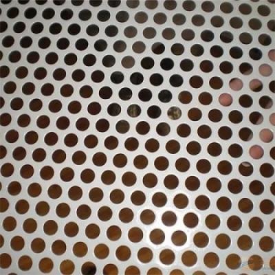 China Protection Perforated Metal Mesh Sheet 4'x8' Material A36 Ss400 St37 for sale