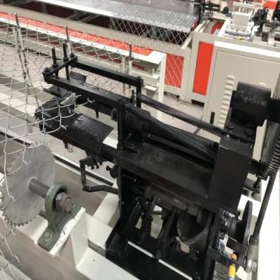 China 4m width Fully-Automatic double wire Chain Link Fence Machine with Factory Best Price for sale