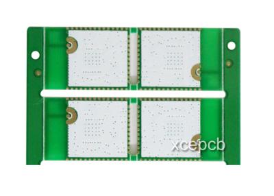 China Meio verde ou branco Multilayer da fabricação da placa de circuito do PWB Ro3003 do furo HDI Rogers à venda