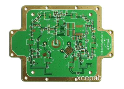 Cina Ciechi del trapano del laser del materiale di riempimento della resina tramite di circuiti a più strati rigidi del PWB di 0.1mm in vendita