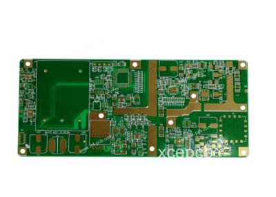China PWB verde 4 de Rogers da máscara da solda - mergulhe a confiança alta de cobre de 1OZ THK à venda