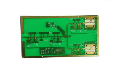 Cina il doppio dell'oro di immersione del PWB 1OZ di Rogers di spessore di 1.6mm ha parteggiato 0.254MM in vendita
