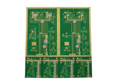 中国 多層ハイテクなロジャースPCB板プロトタイプ、0.254mmのレーダー システムのための1OZ緑PCB 販売のため