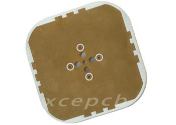 中国 2MM の厚さ DK 10 の中国人 HF 材料が付いている F4B TP-2 の高周波 PCB 販売のため