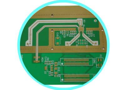 China 4 Layer Immersion Gold Rogers PCB Board , printed pcb board In Panel Format for sale