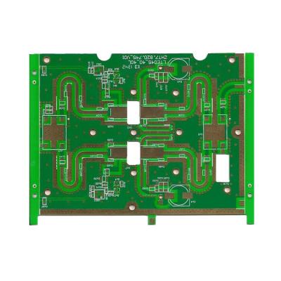 Cina Materiale del prototipo Rogers4350 del bordo del PWB di trattamento di superficie di Enig di modulo di fonte di microonda in vendita