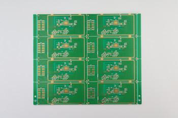 China Placa do transceptor das comunicações da espessura do PWB 0.8MM de Rogers do chapeamento de ouro à venda