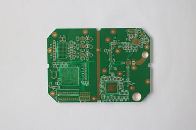 中国 4つの層RF/マイクロウェーブ センサーのロジャースPCBの緑のSoldermask 1ozの銅 販売のため