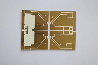 中国 RF/マイクロウェーブ ロジャースPCB板2層0.508MM Rogers4003 RF PCB 販売のため