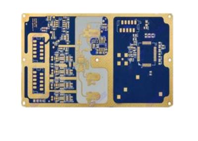Cina Circuito blu su misura prototipo di Soldermask Rogers del bordo del PWB di 6 strati in vendita
