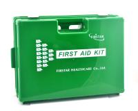 China Strong ABS Plastic Wall Mounted First Aid Kit Boxes With Wall Bracket for sale