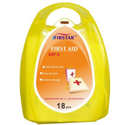 Cina FDA Mini First Aid Kit Box medico per i dispositivi del pronto soccorso di sport di viaggio in vendita