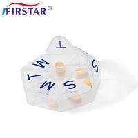 China OEM Weekly Pill Box Organizer Unique Open Large Compartments for sale