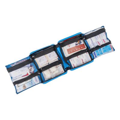 China Große Ausrüstung der Fahrzeug-ersten Hilfe für Überleben mit Fächern Mesh Bag und Griffen 24x19x6.5cm zu verkaufen