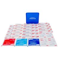 China Compact Pocket Plaster First Aid Kit Boxes For Small Injuries for sale