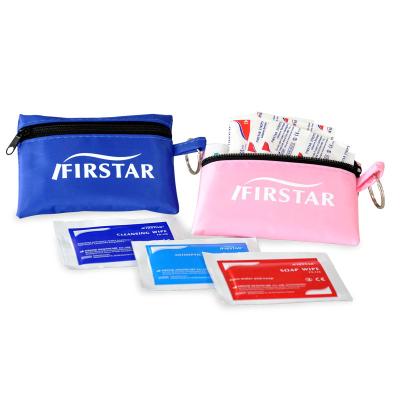 Cina Borsa rossa 10.5x8cm impermeabile del pronto soccorso del portatile di Mini Small Trauma Kit Pouch in vendita