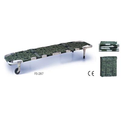 China Notzusammenklappbare Bahren-Militärkrankenwagen-Aluminium-Polyester-Gewebe zu verkaufen