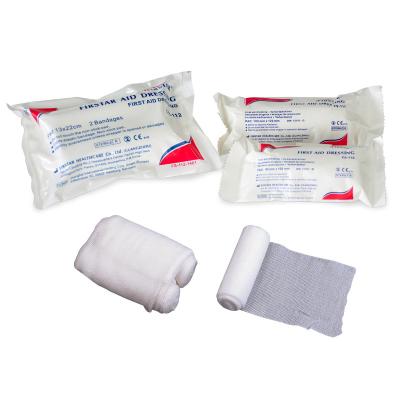 China Sterile Behandlung der ersten Hilfe füllt Kit White Absorbent Non Stick-Gummiband und -verbände auf zu verkaufen