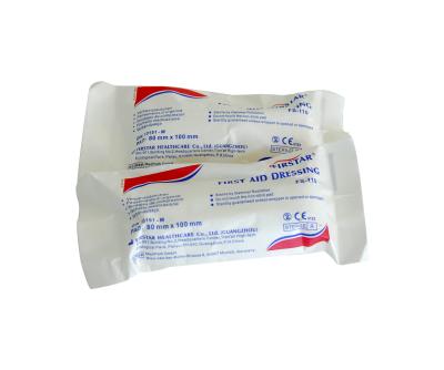 China Sterile Behandlung der ersten Hilfe füllt Kit White Absorbent Non Stick-Gummiband und -verbände auf zu verkaufen