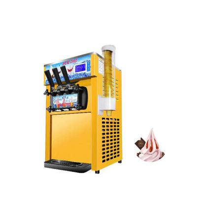 Chine divers goûts de 1.2Kw Mini Soft Ice Cream Machine pour des centres commerciaux à vendre