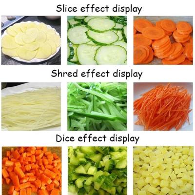Chine CE Fruit Vegetable Processing Machine Dicing Slicing Vegetable Cutting Machine à vendre