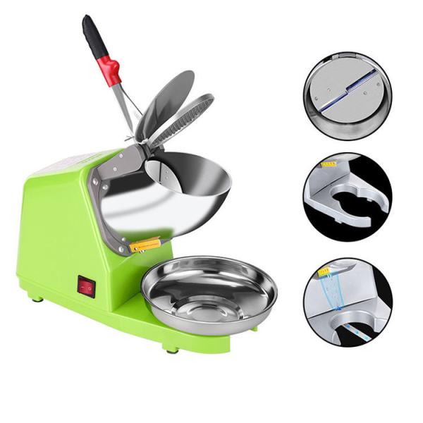 Rasoir électrique semi automatique isolé de glace de machine à glace rasé par poignée