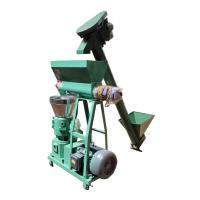 China 2 Ton Per Hour Fish Feed Pellet Machine Diesel Engine Flat Die 30KW 380V for sale