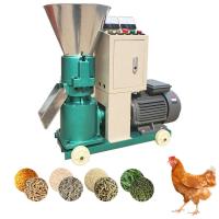 China Animal Poultry Feed Pellet Making Machine 3-30kw 50-1000kg/h Capacity for sale