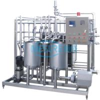 China PLC Milk Pasteurization Equipment 380V 1-5T/H UHT Dairy Processing Machine for sale