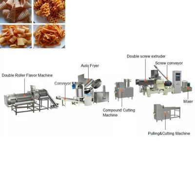 Chine Chaîne de production automatisée de Doritos tortilla Chips Production Line 100-500kg/H à vendre