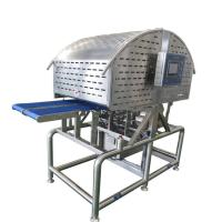 China Automatic 45 Degree Salmon Fish Slicer Machine 500W 90 Pieces Per Minute for sale