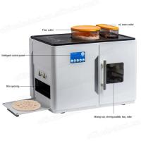 China automatic dumpling gyoza skin machine/roti chapati wrapper making machine for sale