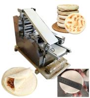 China Commercial Roti Maker 220V 80-90pcs/min Stainless Steel Chapati Naan Pita Bread Machine for sale