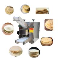 China Commercial Naan Making Machine 80-90pcs/min PLC Controlled Stainless Steel Roti Maker for sale