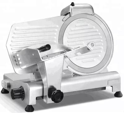Chine 250 mm Table Top Commercial Semi-automatique machine à découper la viande surgelée avec machines alimentaires à vendre