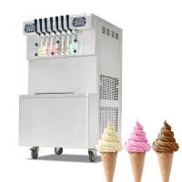 China 110V DIY Ice Cream Maker Machine 1850W CE Certified Home Use Frozen Yogurt Gelato Maker for sale