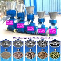 China Farm Small Handmade Feed Pellet Machine 4KW 220V 380V for Livestock Poultry for sale
