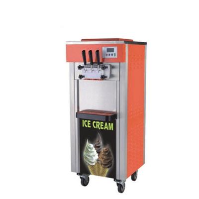 Chine Snack Shop Soft Serve Cheap Electric 3 Flavor Automatic Soft Ice Cream Machine High Quality à vendre